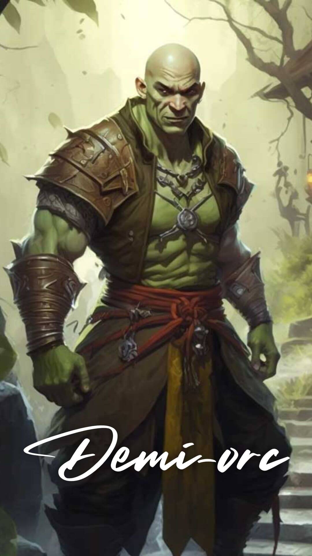 Race : Demi-Orcs | Donjons & Dragons 5